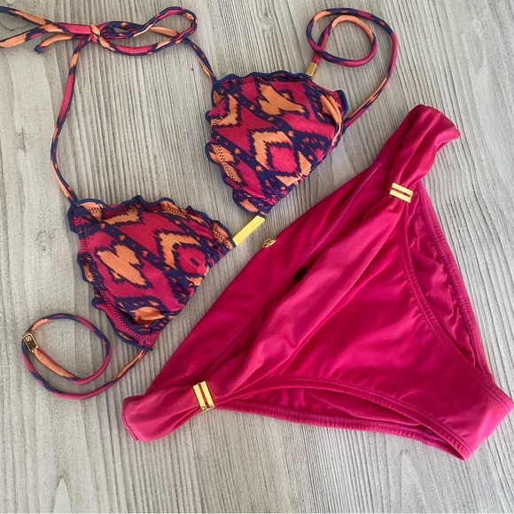 Vix | Swim | Vix Cappadocia Triangle Bikini Top Bia Bikini Bottom Euc ...